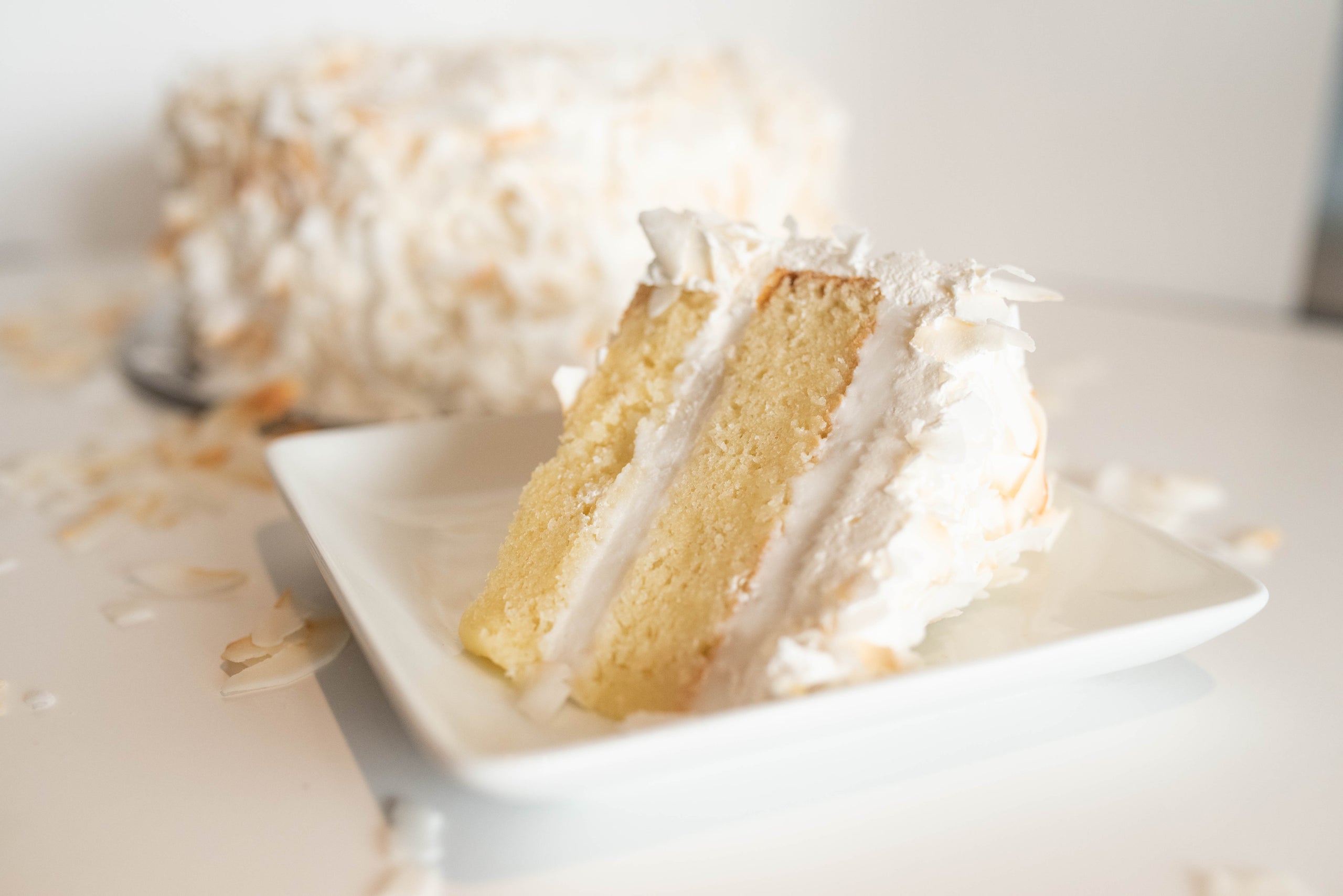 Haupia Cake (Single) | Sagato Bakery & Café